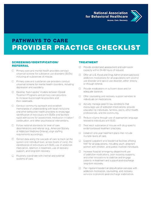 Pathways to Care – NABH